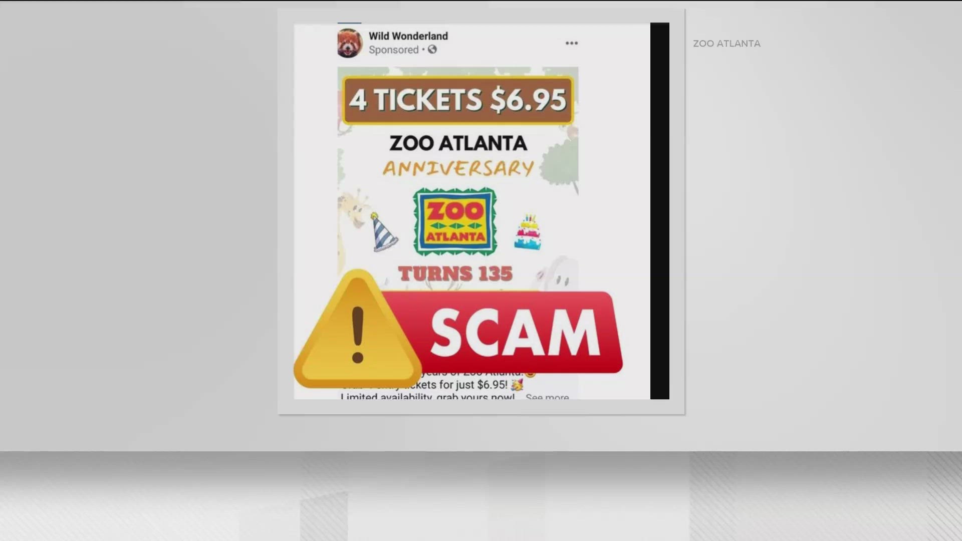Beware of Scammers: Zoo Atlanta warns public against fake ticket ...