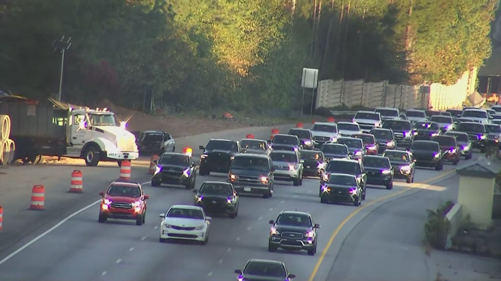 Traffic Alert: GA-400 SB reopened after vehicle fire | 11alive.com