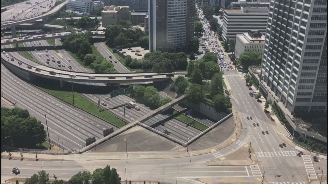 This is what President Trump's motorcade looked like rolling through ...