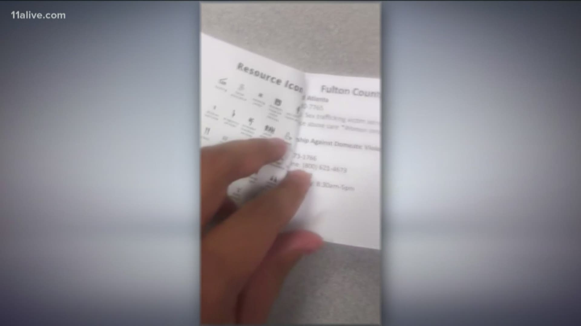 Pocket-size resource guide for homeless goes viral | 11alive.com