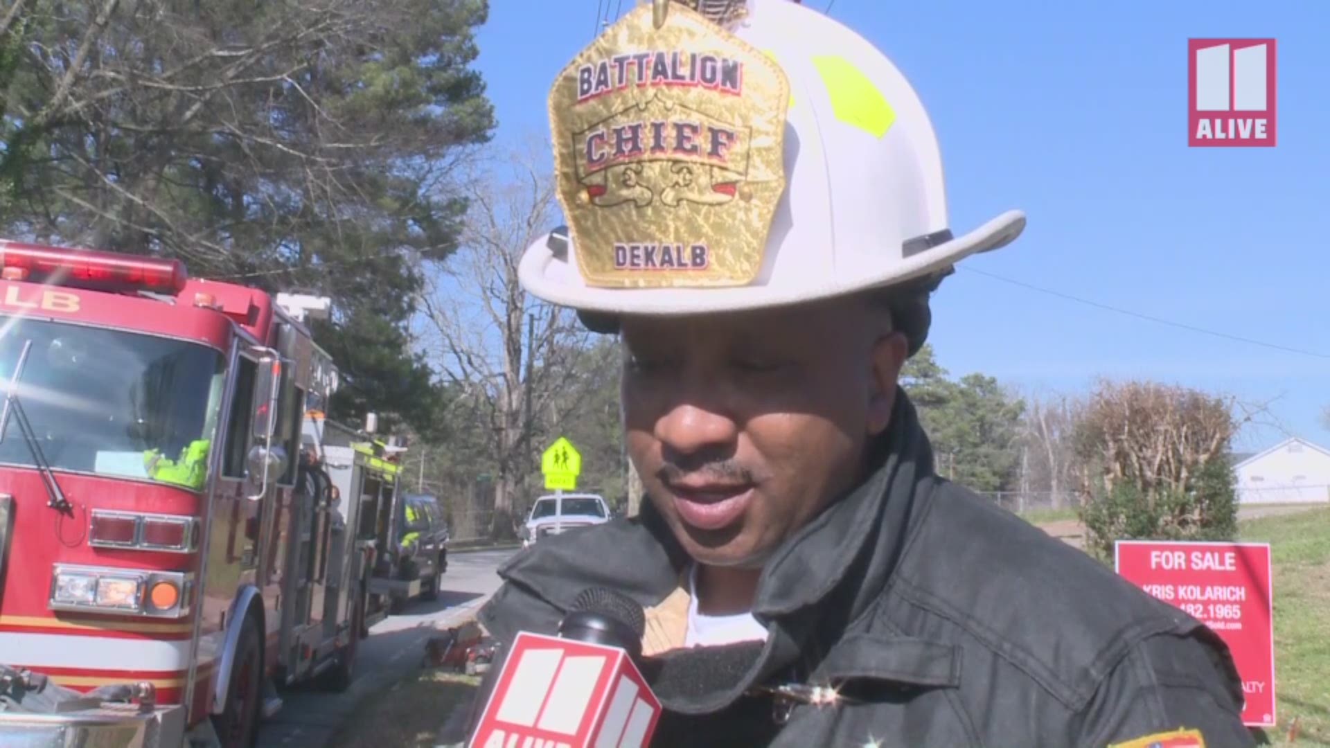 DeKalb fire crews rescue burned unconscious man from home | 11alive.com
