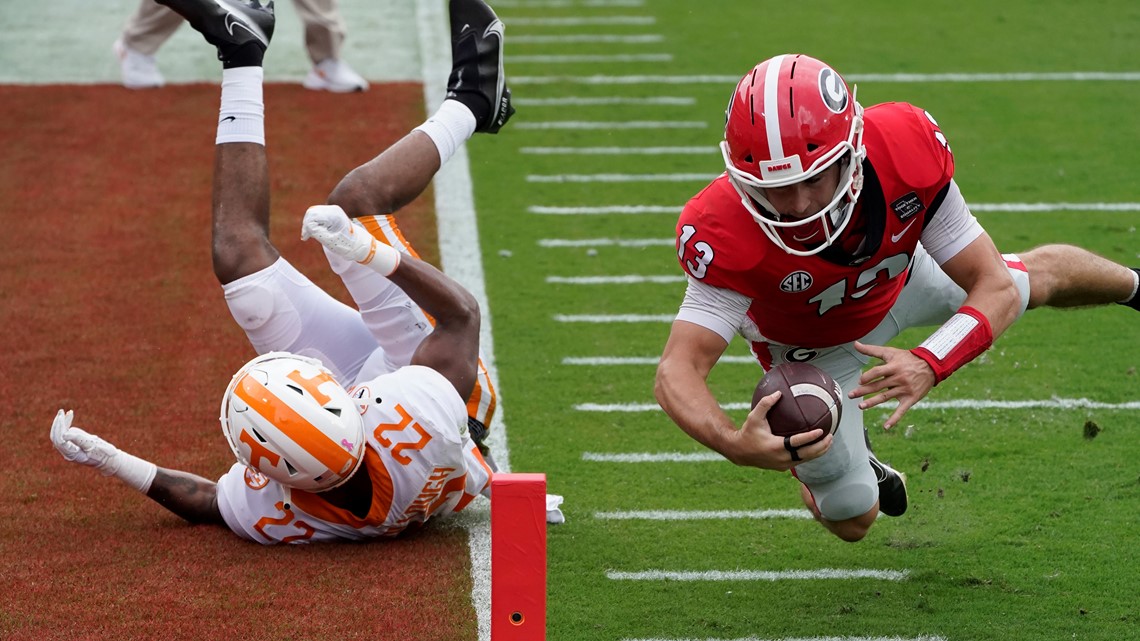 Georgia Bulldogs dominate Tennessee in second half | 11alive.com