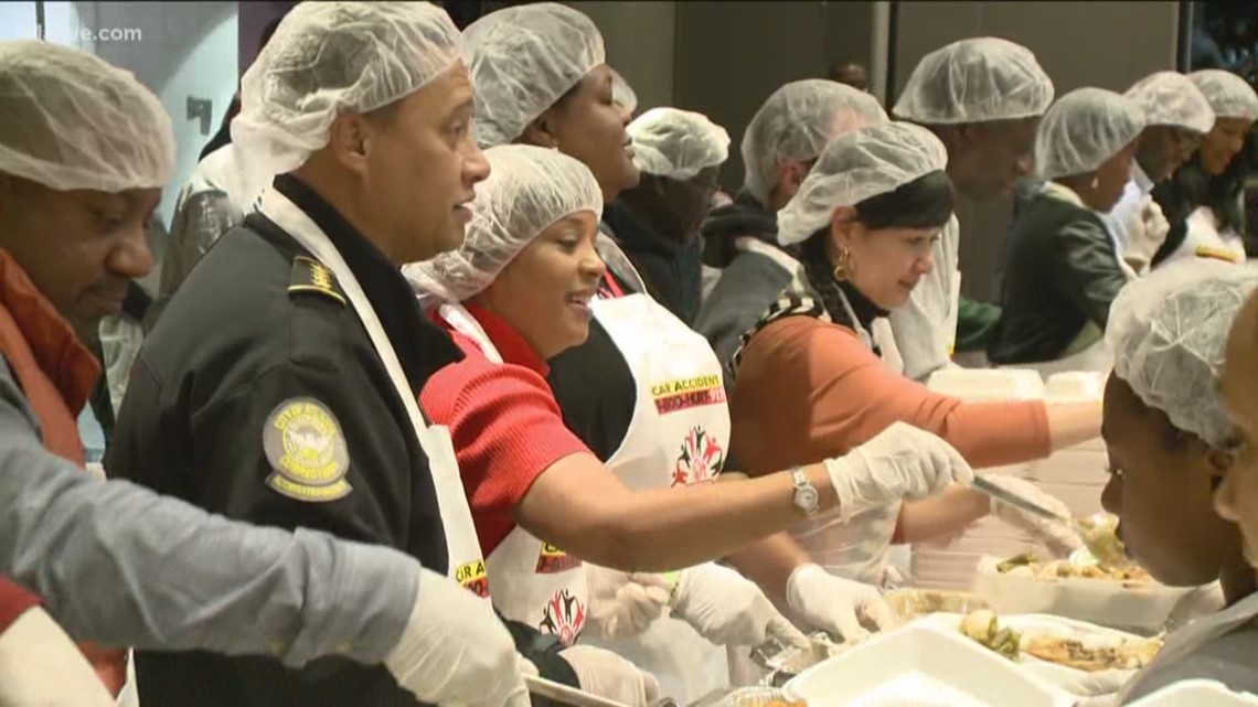 Volunteers explain what it means to help serve meals for Hosea Helps on ...