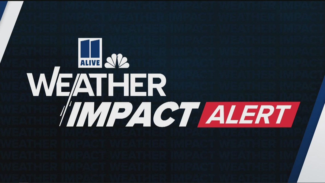 Weather Impact Alert | Tracking rain moving in followed by dangerous ...