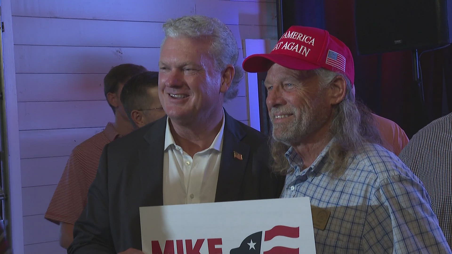 Georgia Rep. Mike Collins campaign kickoff event for US Senate ...