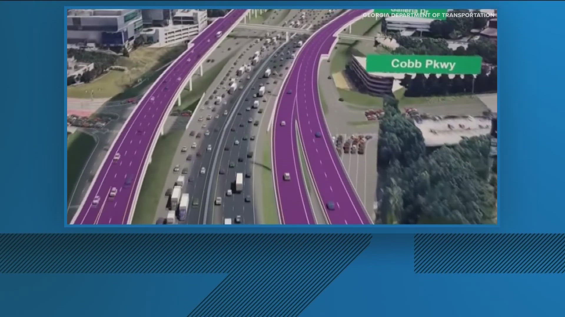 Tree clearing signals start of massive $4.6 billion Georgia 400 ...