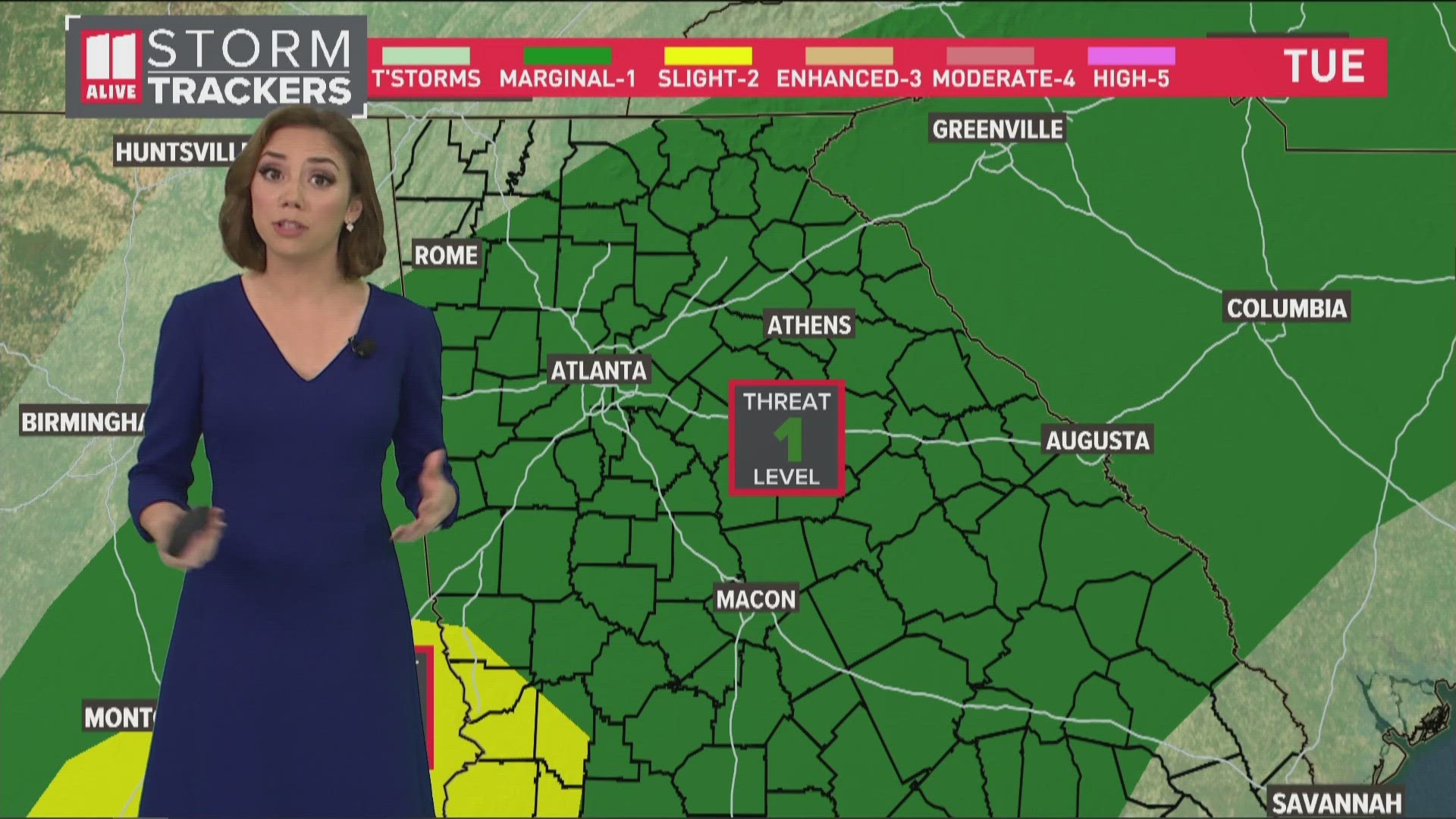 Here's when rain, storms are possible in Atlanta | Weather update ...