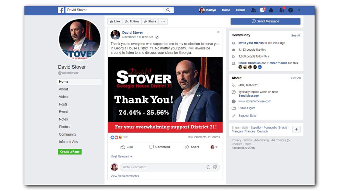 Ga. House Rep. David Stover resigns | 11alive.com