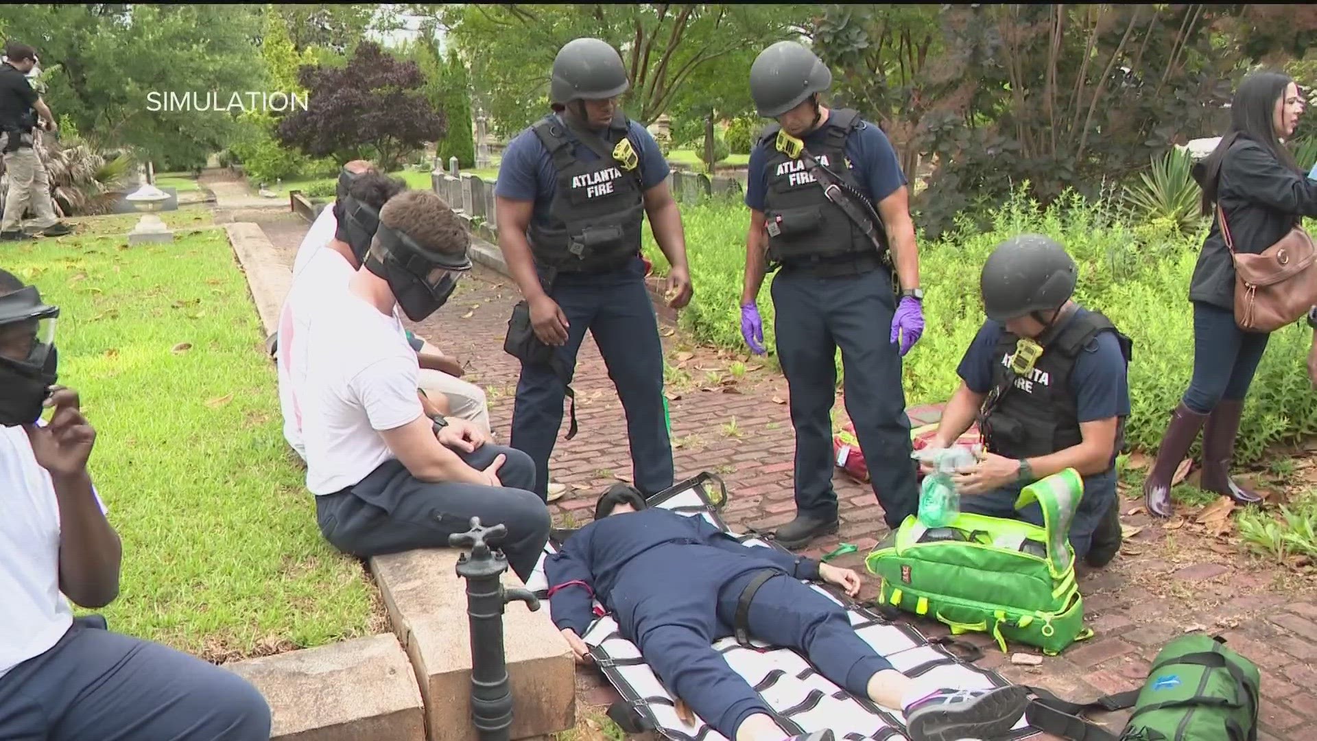 A glimpse of Atlanta police, firefighter active shooter training ...