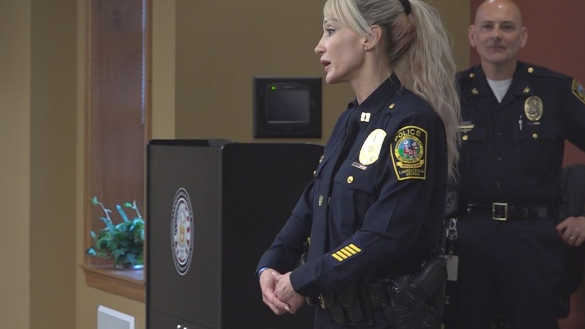 Lawrenceville's newest police captain makes history | 11alive.com