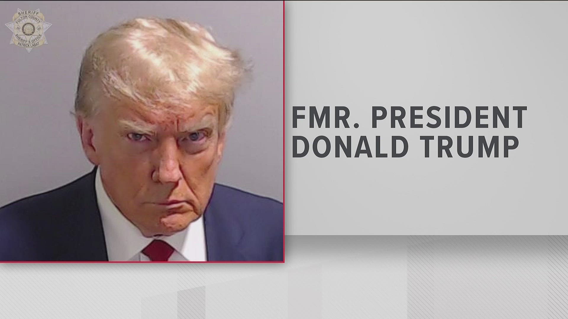 Trump's mugshot: Shirts and stickers on campaign store released ...