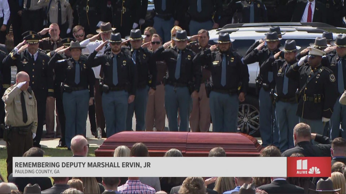 End of Watch: Final call for Cobb County Deputy Marshall Ervin Jr ...