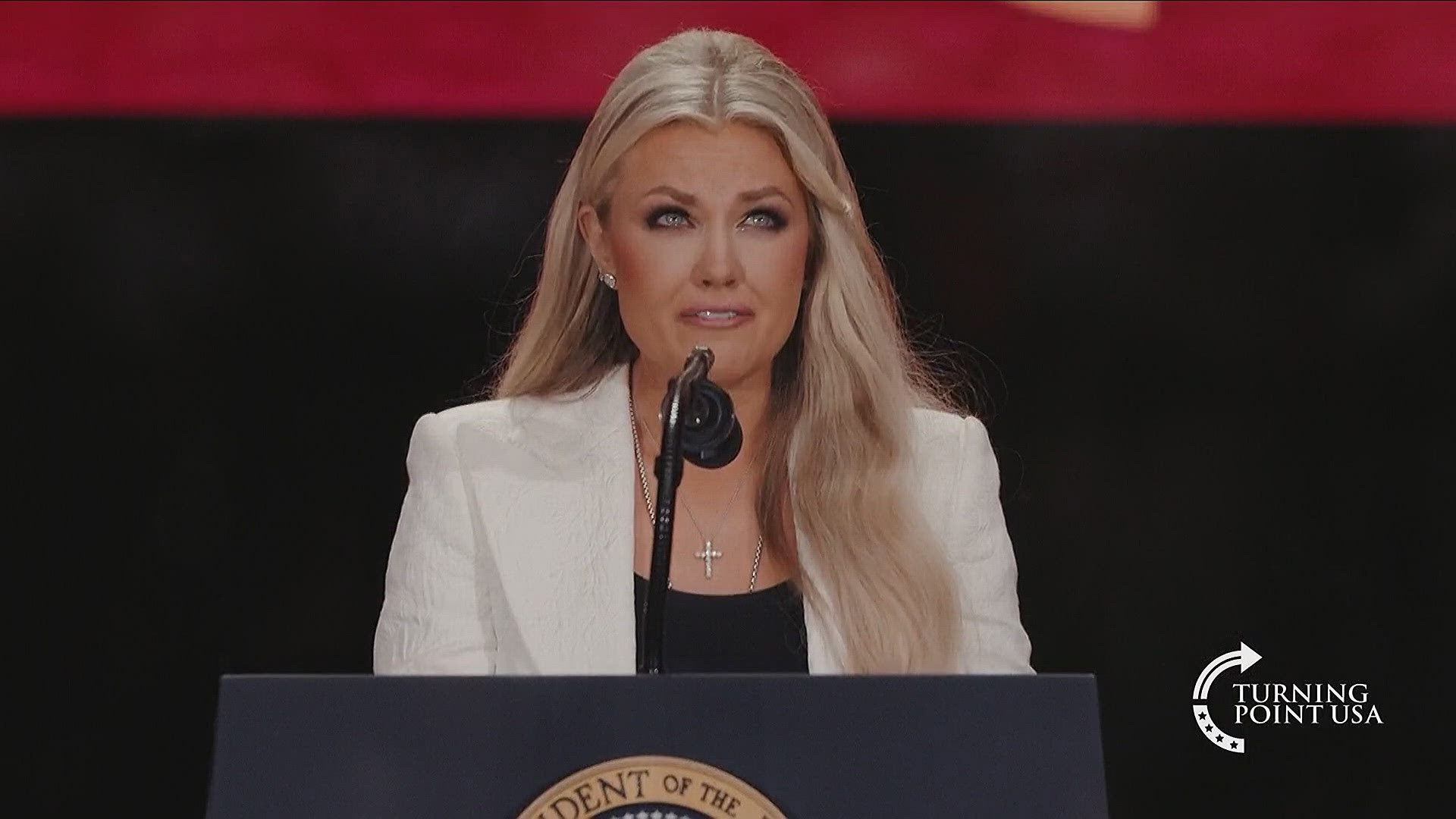 Erika Kirk, Republican leaders share emotional tributes in final ...