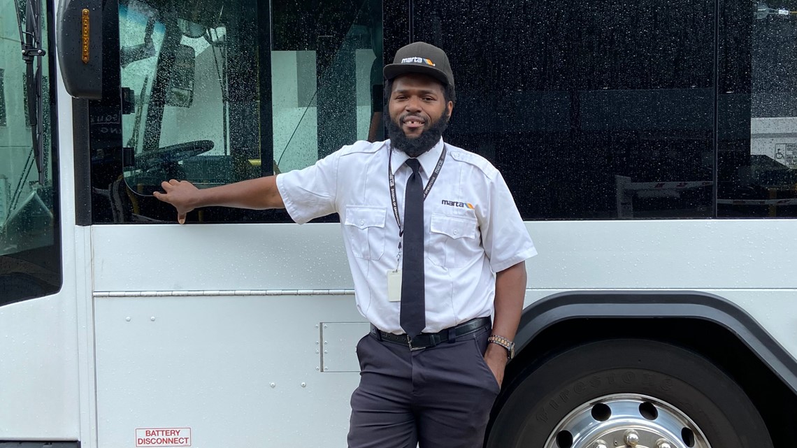 MARTA driver by day, Micheal Wall is an artist by night | 11alive.com