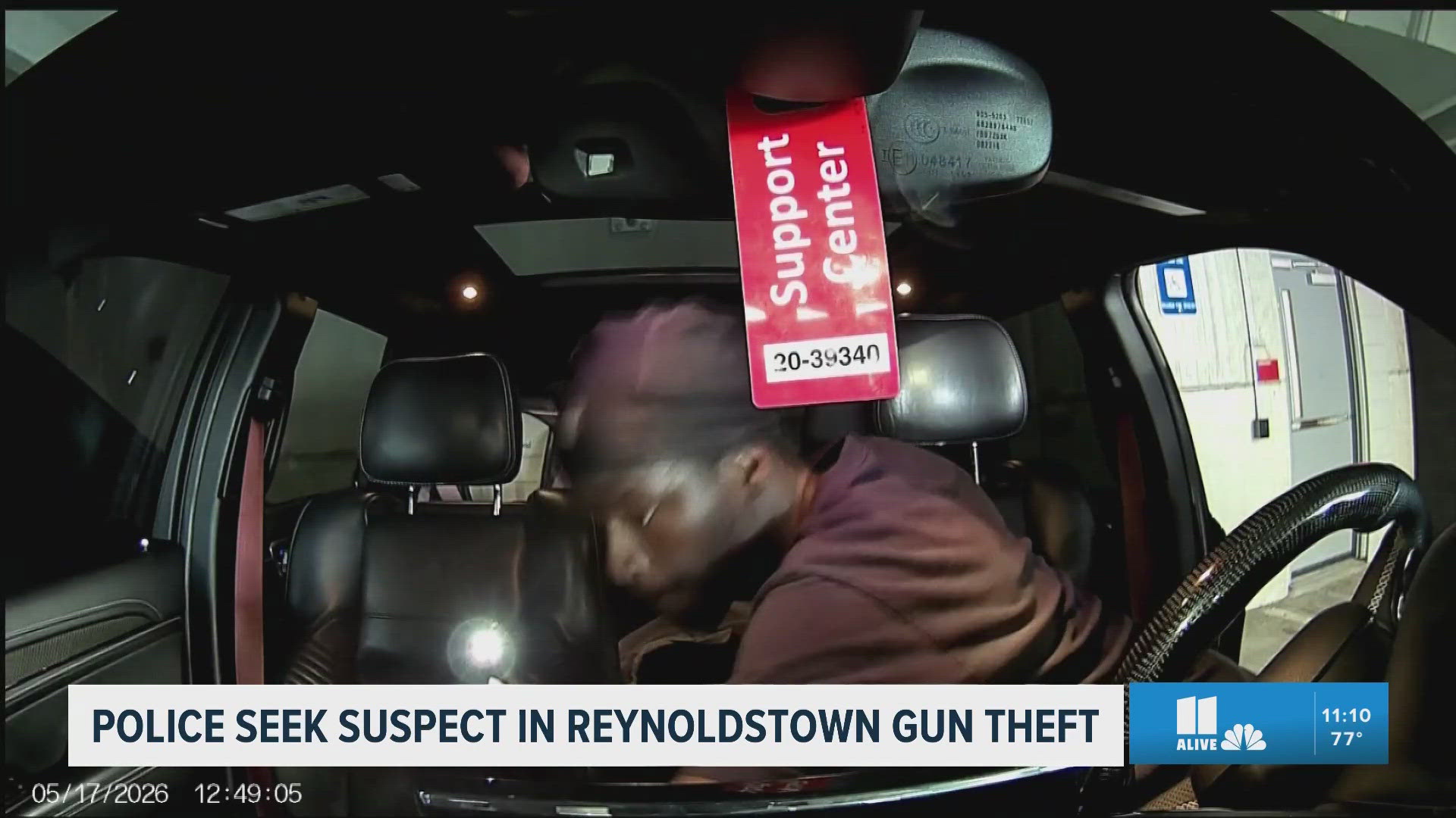 Video captures moment man stole gun in Atlanta | 11alive.com