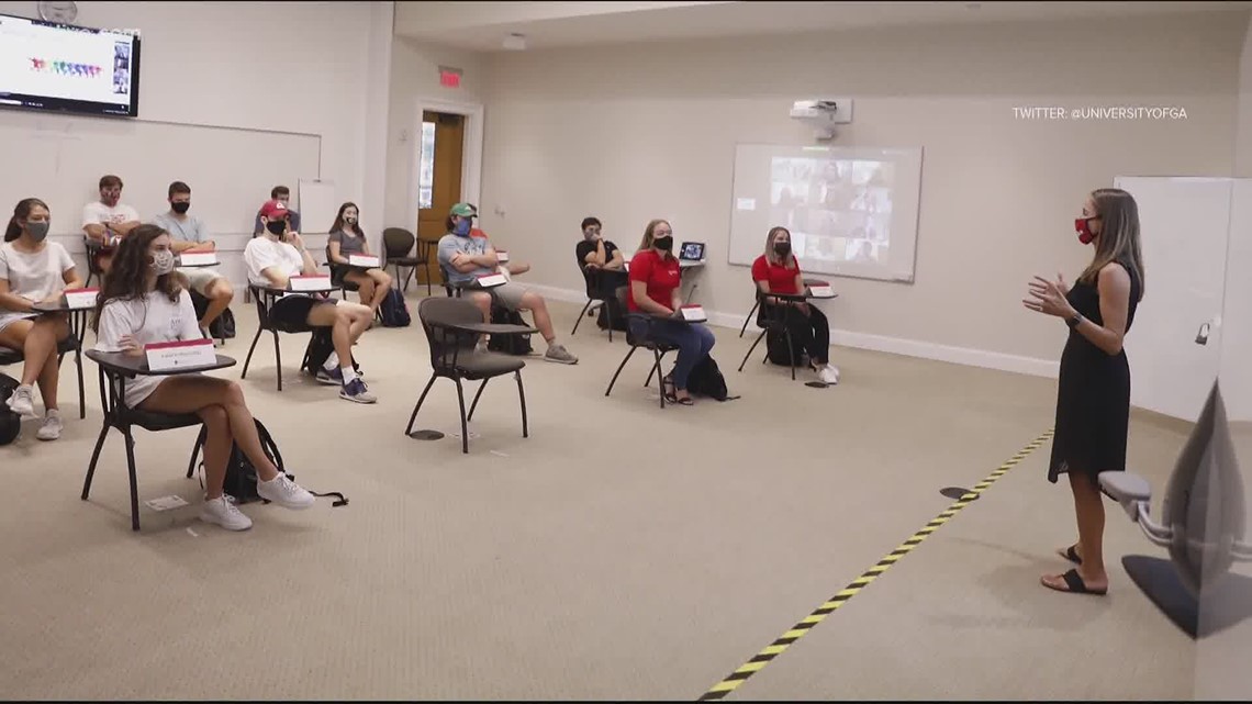 UGA students speak about being on campus | 11alive.com