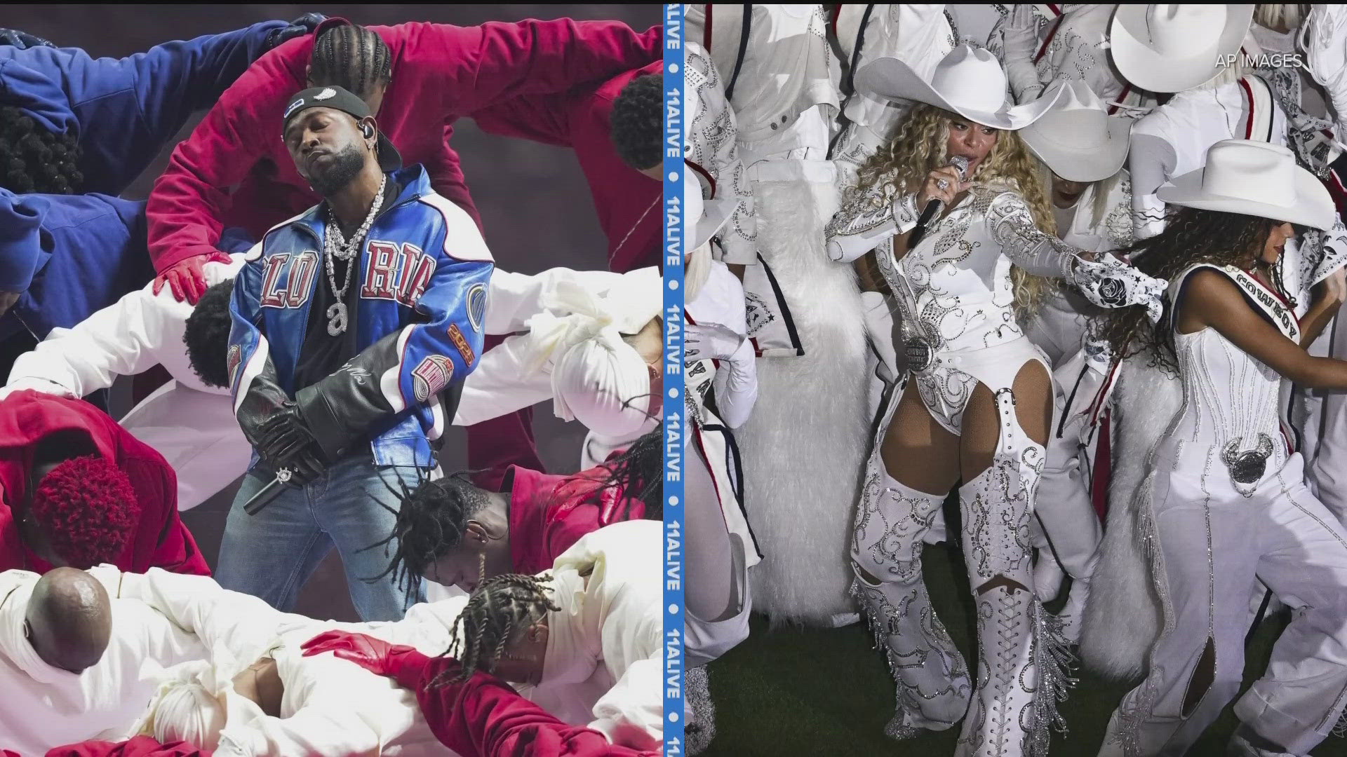 Highlights from Kendrick Lamar's Super Bowl halftime show, Beyoncé adds third Atlanta show ...