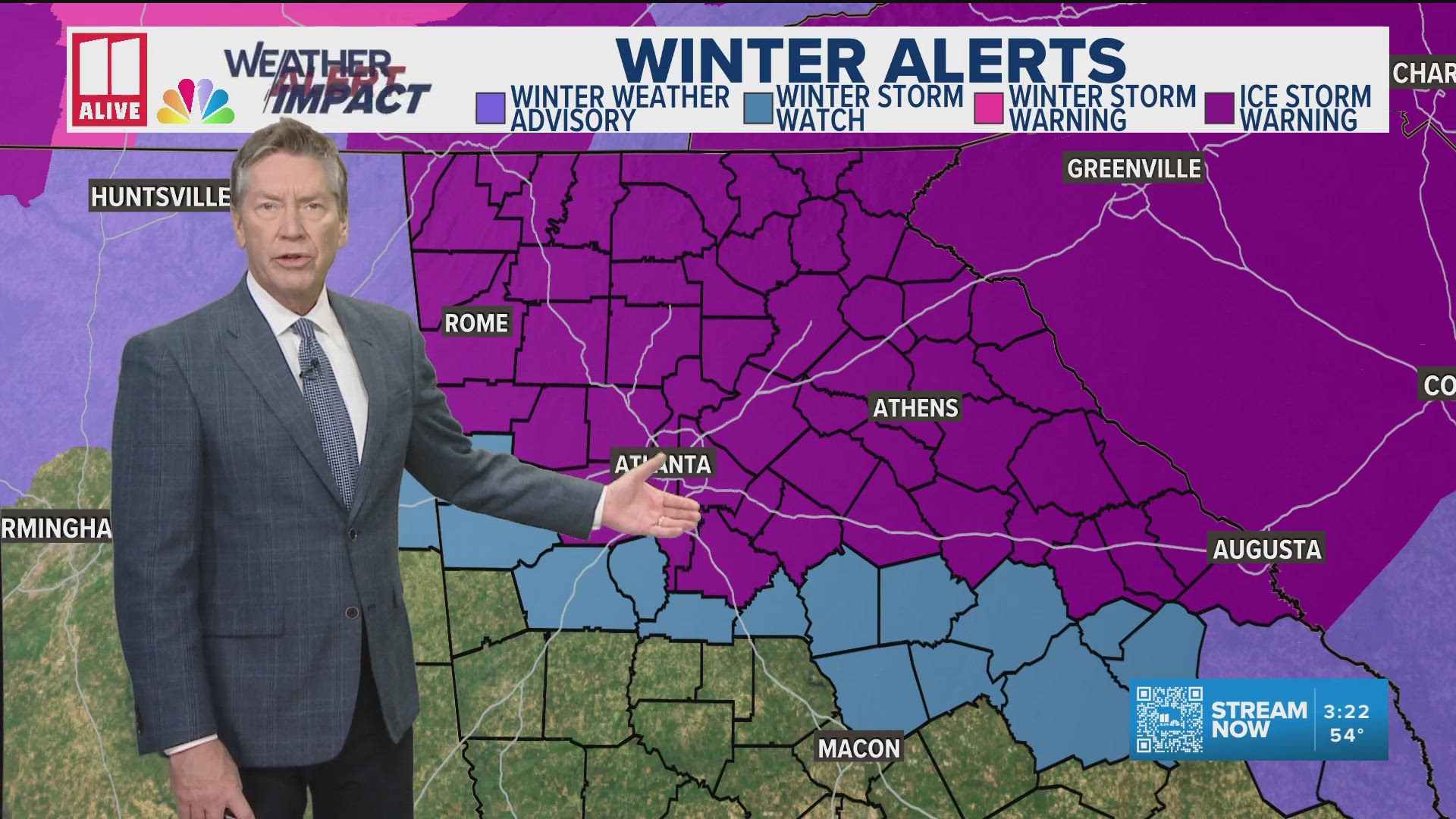 Chris Holcomb: "Prepare for ice, slick roads, and outages" | 11alive.com