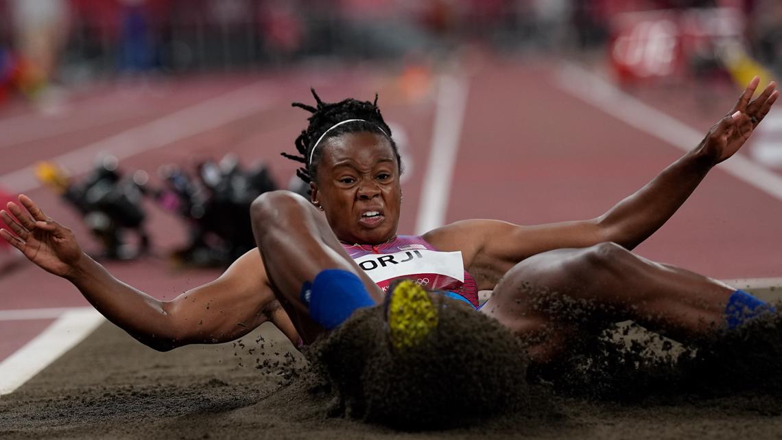 Women's triple jump final Team USA's Keturah Orji | watch | 11alive.com