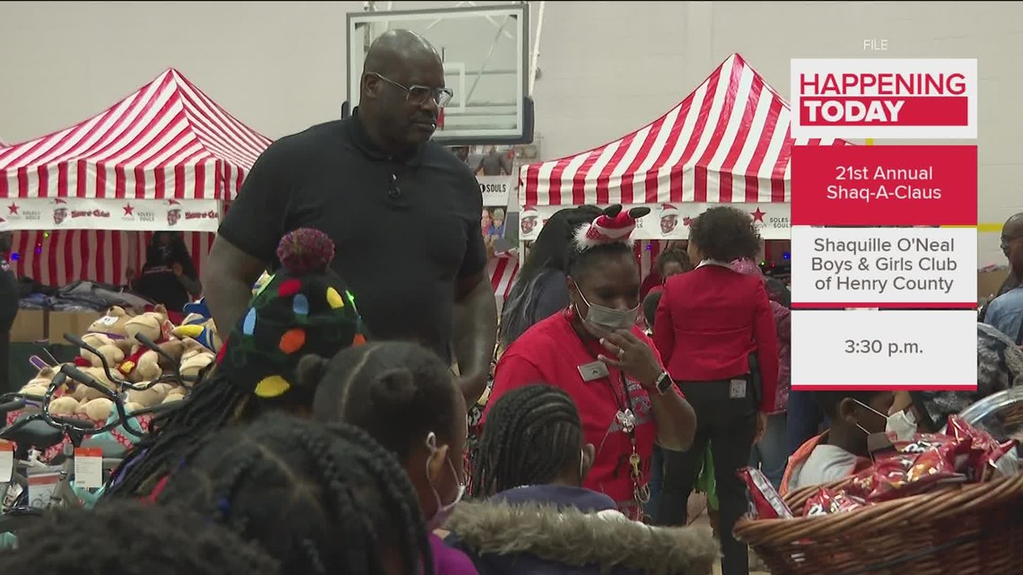 NBA Hall of Famer to host annual 'Shaq-A-Claus' | 11alive.com