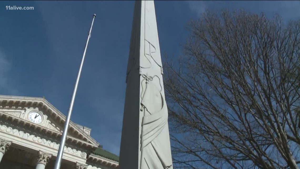 Decatur Square Confederate monument will get sign detailing ties to ...