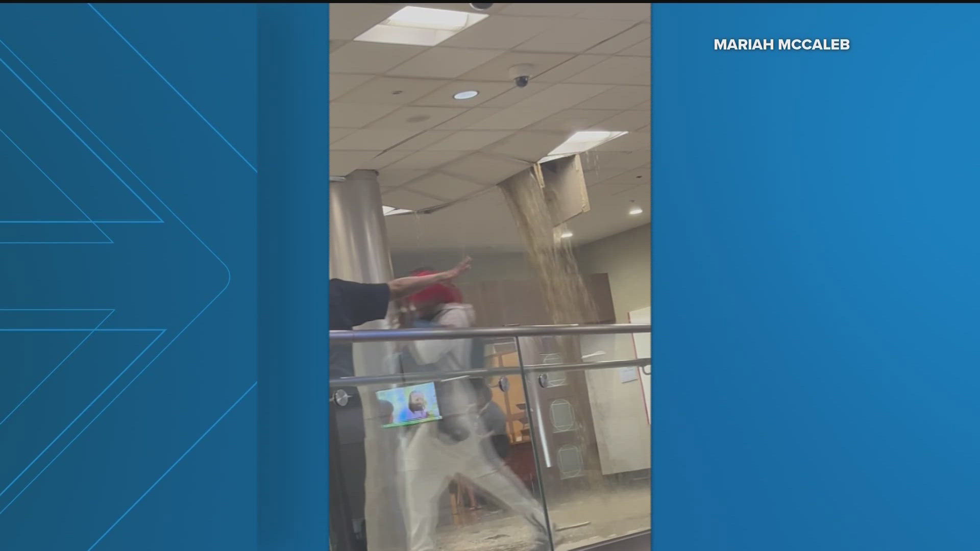 Atlanta Hartsfield-Jackson Airport sewer line break video | 11alive.com