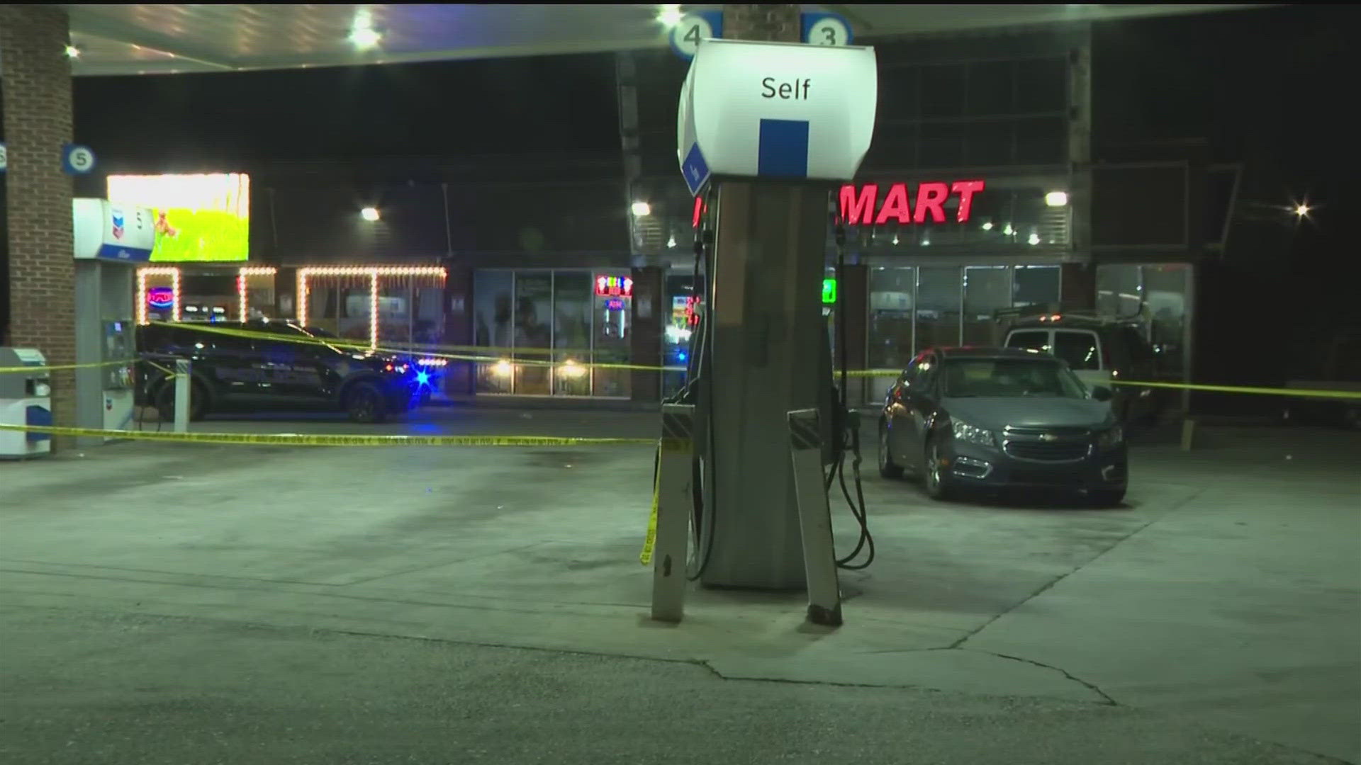 College Park police activity at gas station | 11alive.com