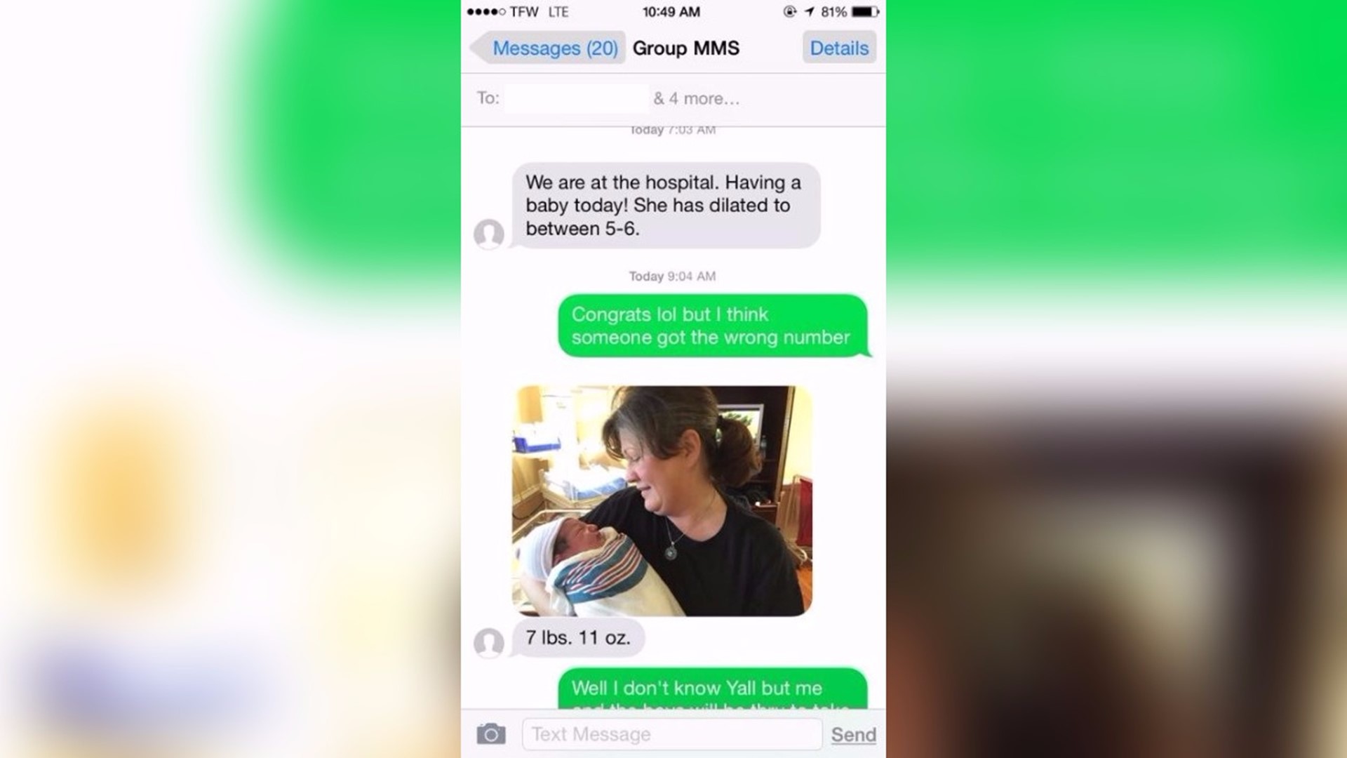 Text message mix-up leads to hilarious surprise | 11alive.com
