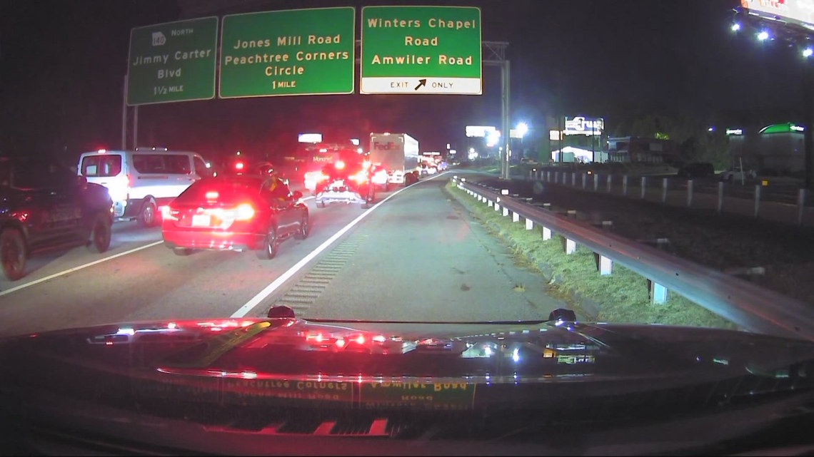 Traffic Alert: Lanes back open on Peachtree Industrial Boulevard in ...