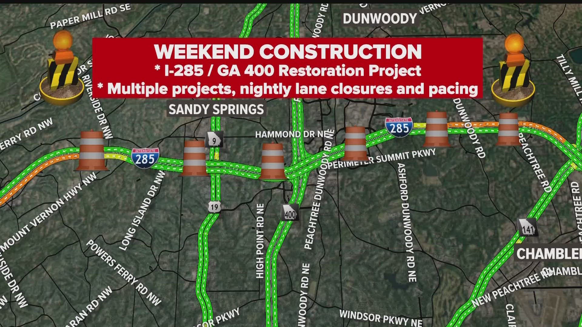 What to know about traffic in metro Atlanta | Latest on construction ...