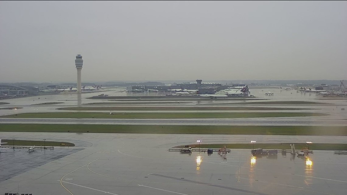 Atlanta Airport delays cancellations due to severe weather | 11alive.com