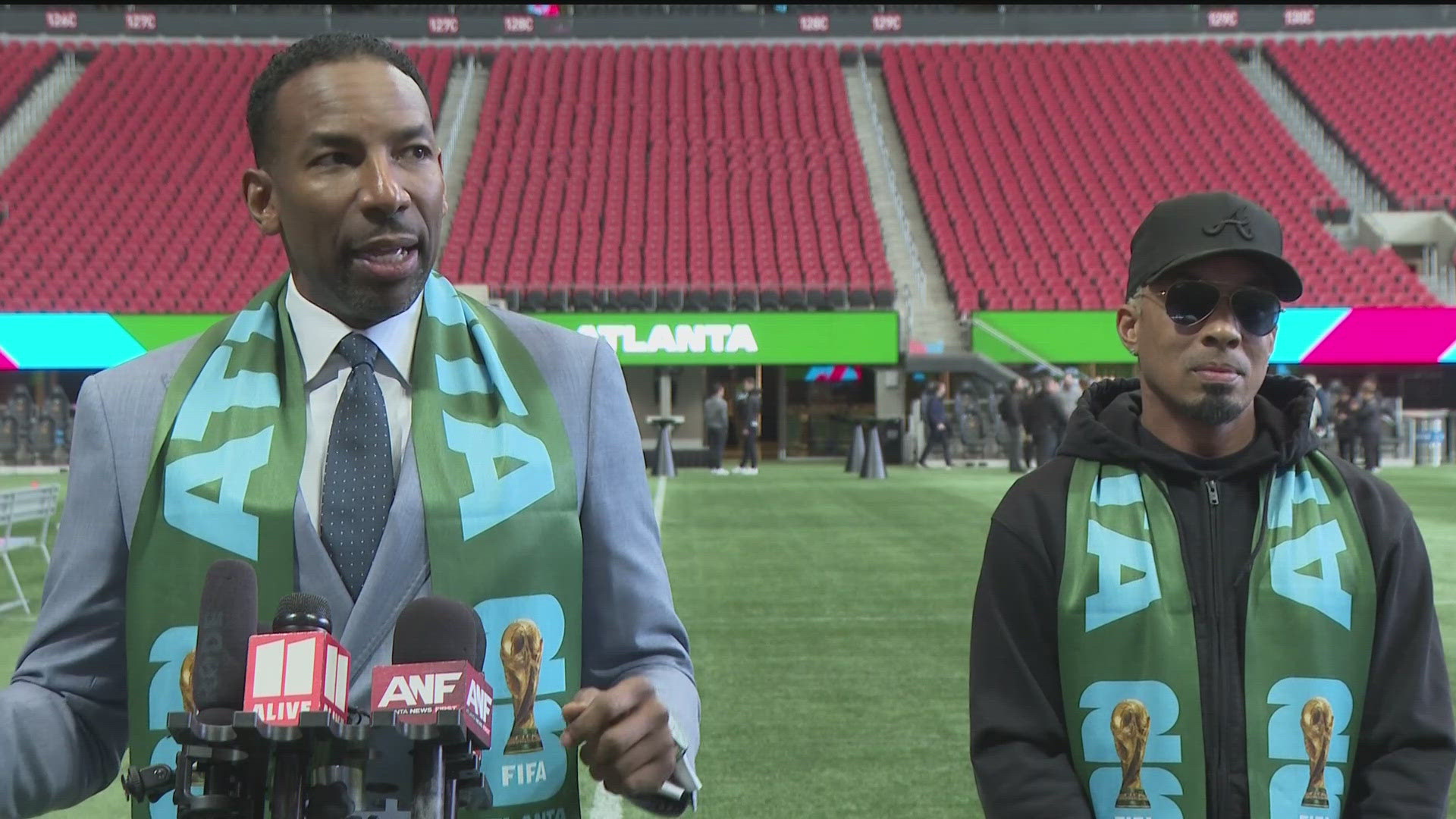 Atlanta unveils FIFA World Cup Sonic ID | 11alive.com