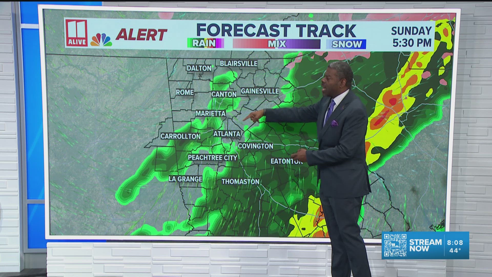8:00am Saturday update: Winter storm forecast in Georgia | 11alive.com
