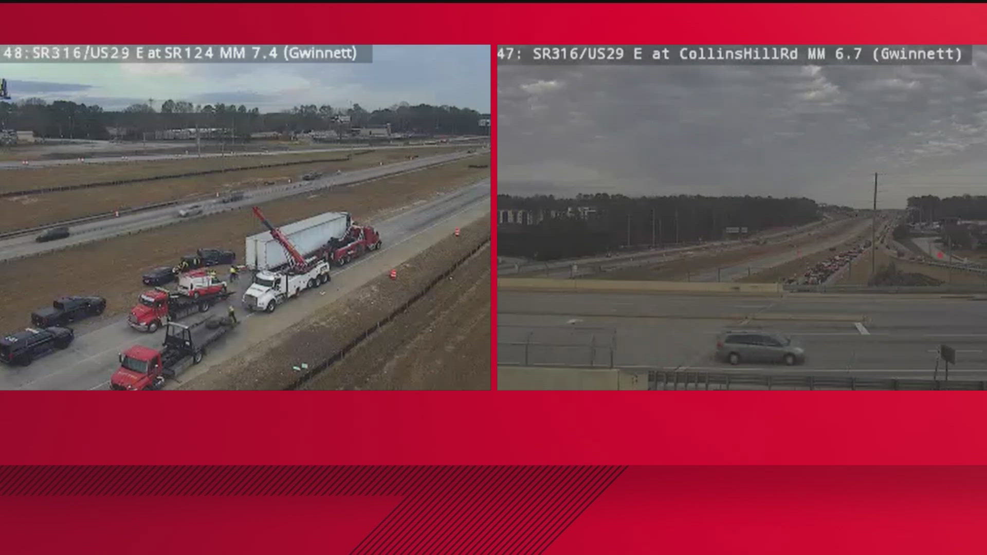 Deadly multi-vehicle crash shuts down Highway 316 in Gwinnett County ...