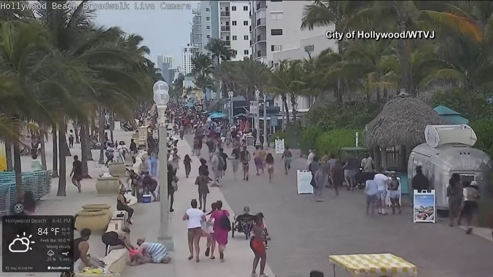 9 people, including a 1-year-old, hurt after gunfire erupts along ...
