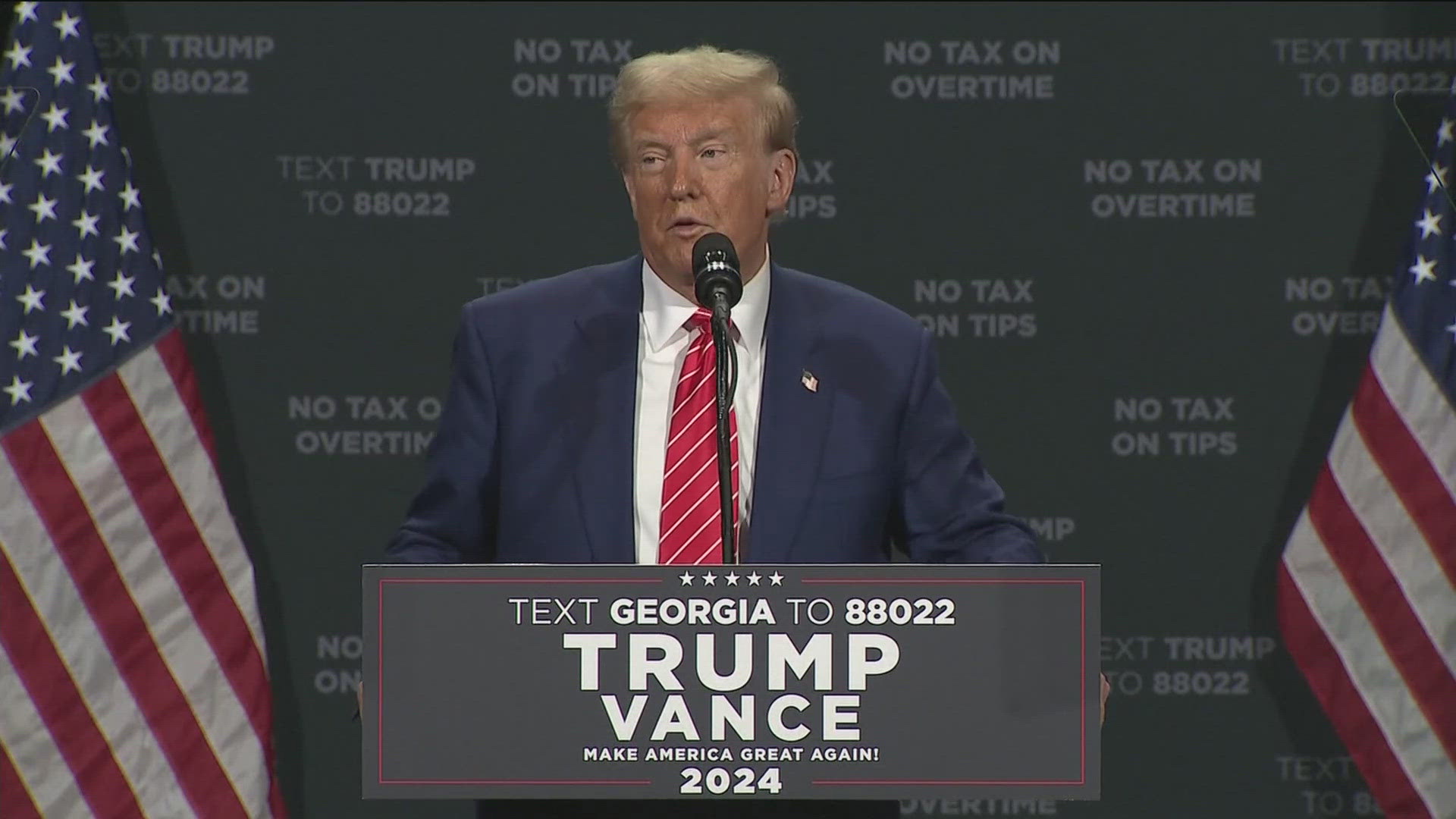 Georgia takes center stage in final stretch of presidential election ...