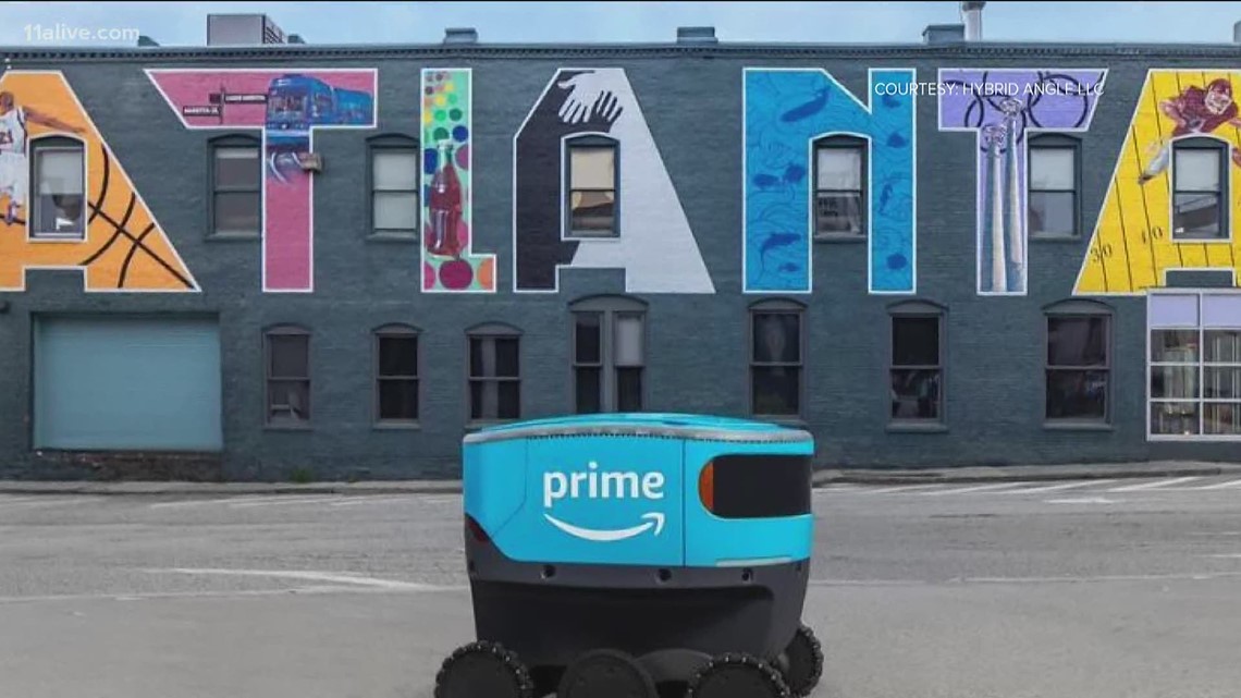 Amazon robots begin making deliveries in Atlanta | 11alive.com