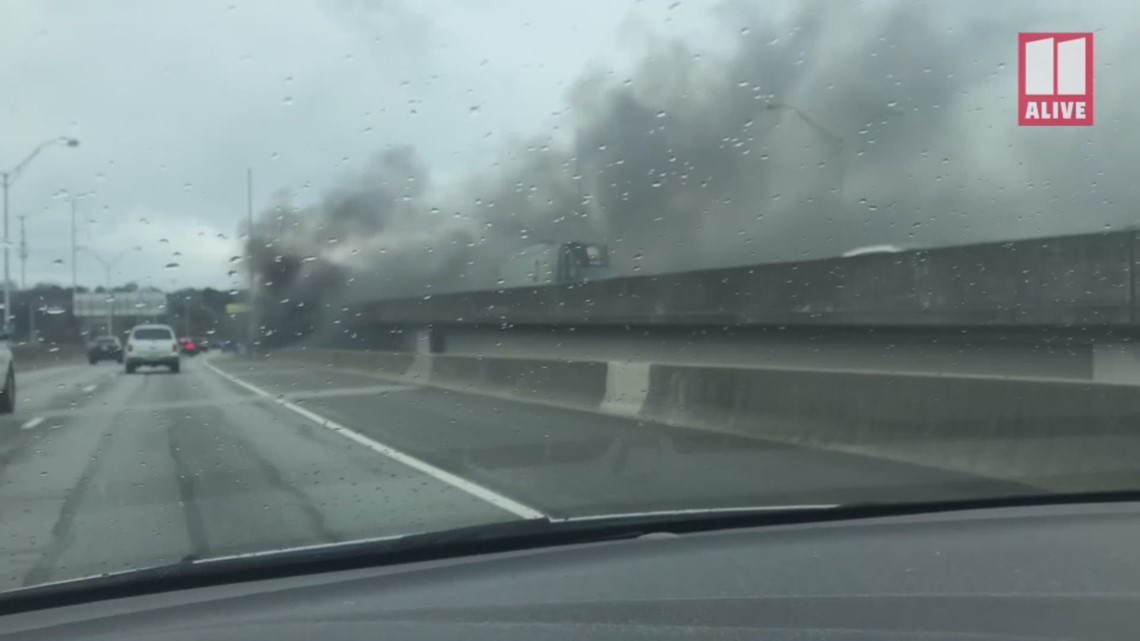 Fire under I-85 in Atlanta | 11alive.com