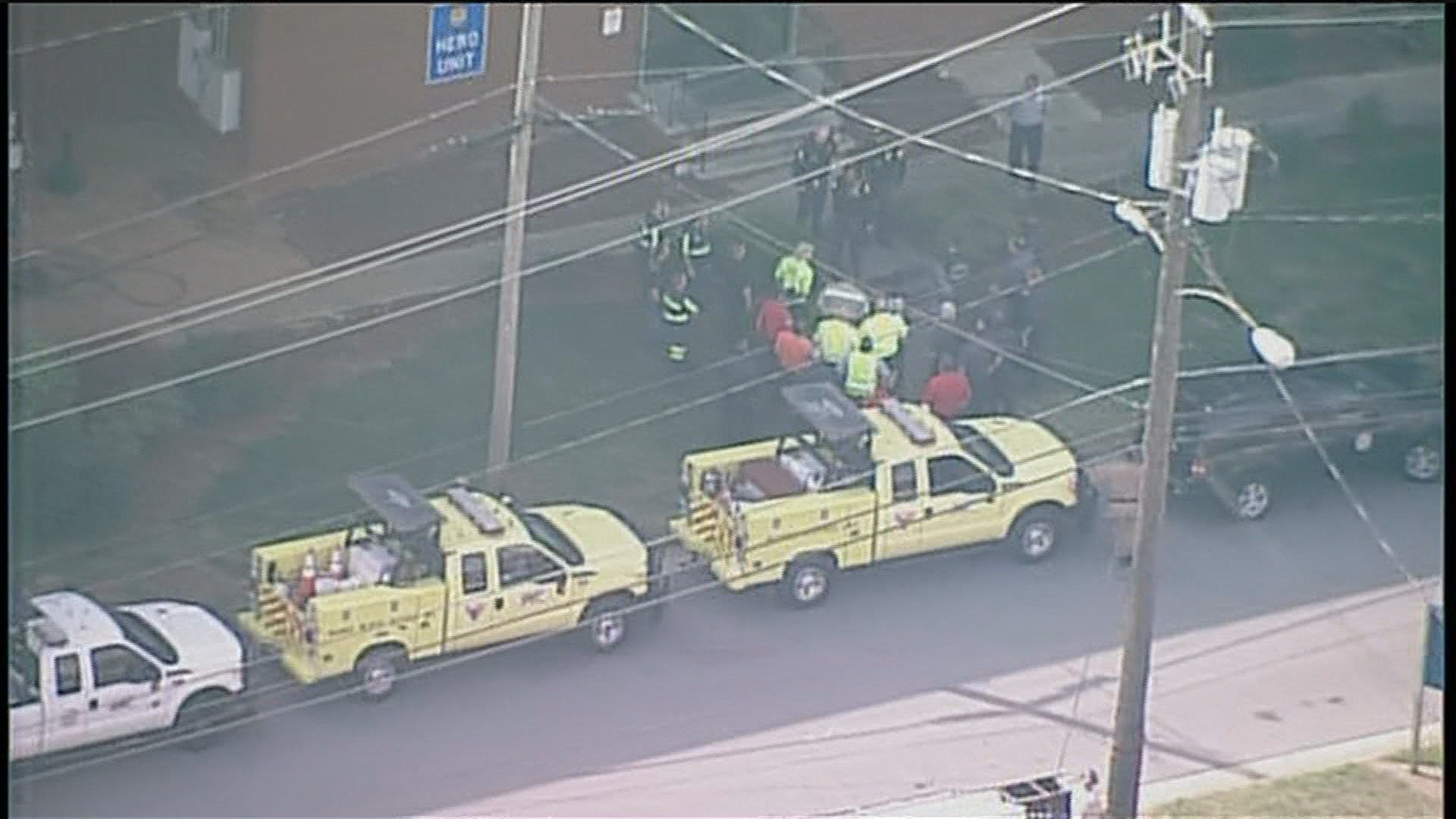 Army of first responders escort fallen HERO operator to funeral ...