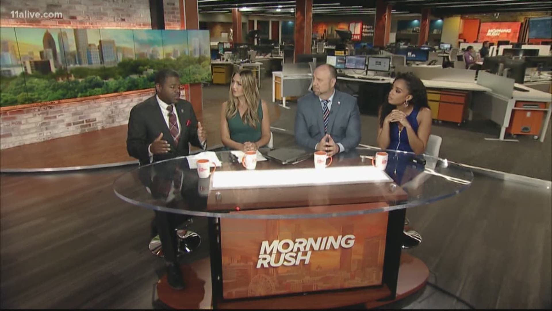 Morning Rush anchors react to Greta Thunberg speech | 11alive.com