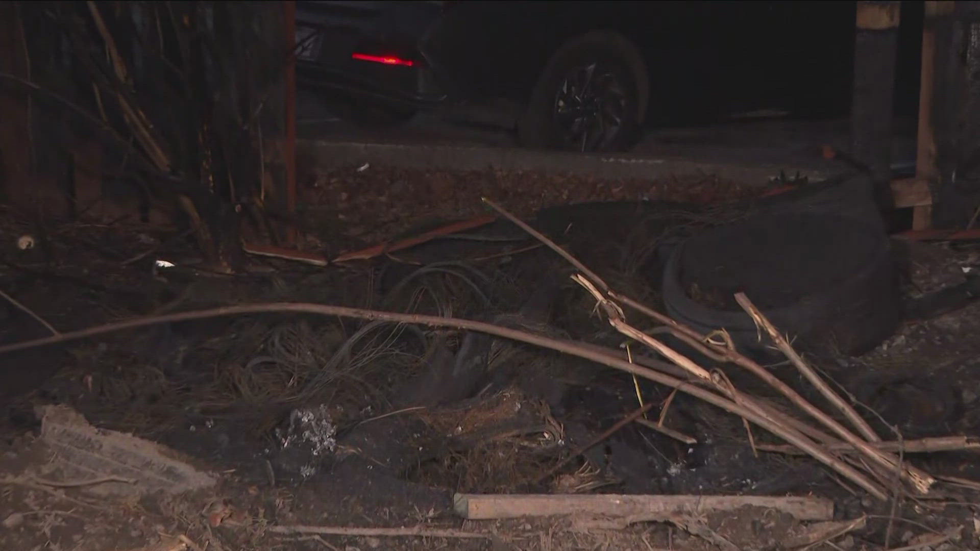 Police activity on Wadley Street | Body in burning car | 11alive.com