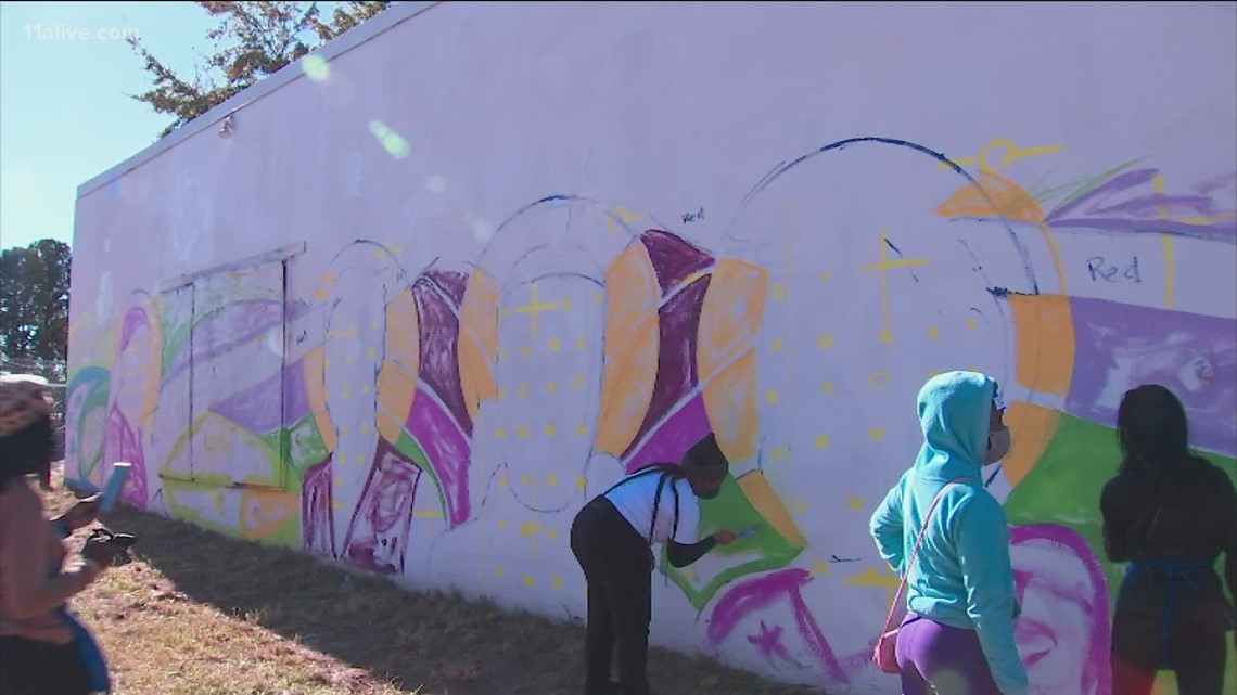 Mural honoring fight against AIDS virus to be unveiled soon | 11alive.com