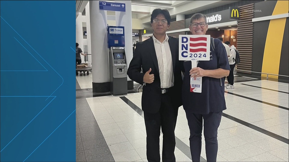 Georgia delegate welcomed by DNC volunteer in Chicago | 11alive.com