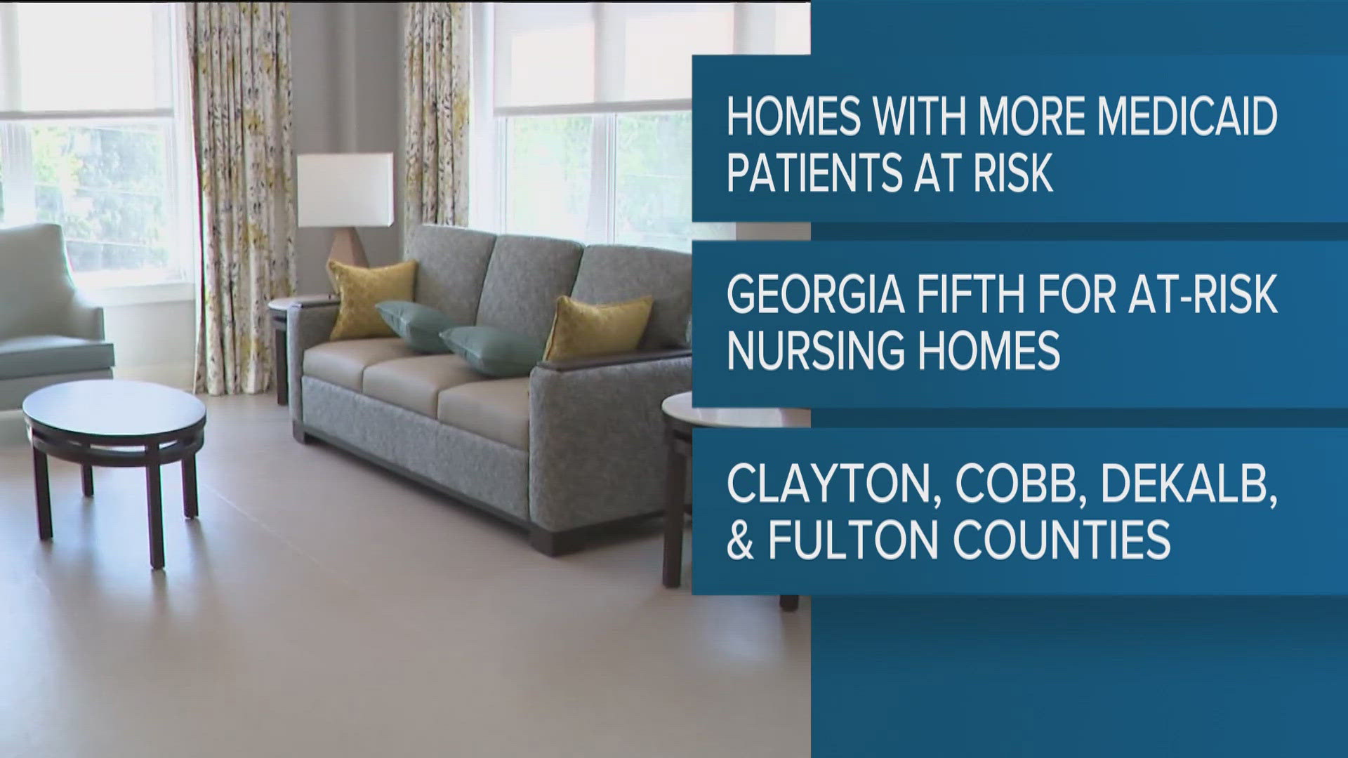 Georgia nursing facilities at risk after federal funding cuts | LIST ...