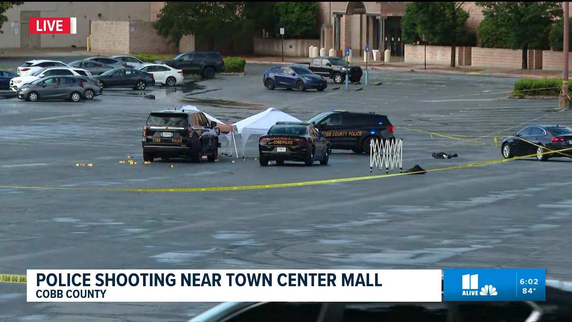 Shooting involving officers near Town Center Mall in Cobb | 11alive.com