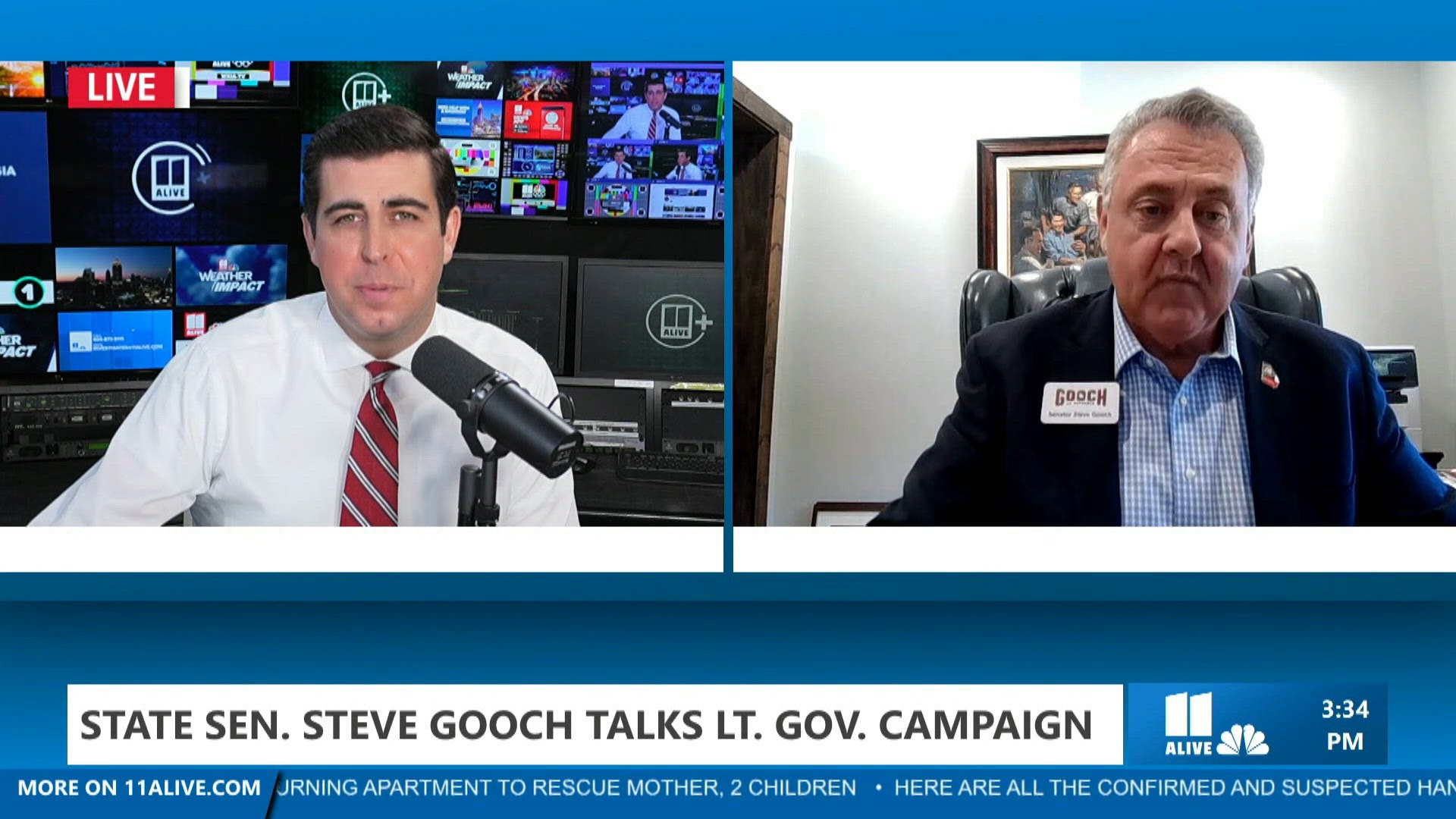 Steve Gooch discusses lieutenant governor campaign and priorities ...