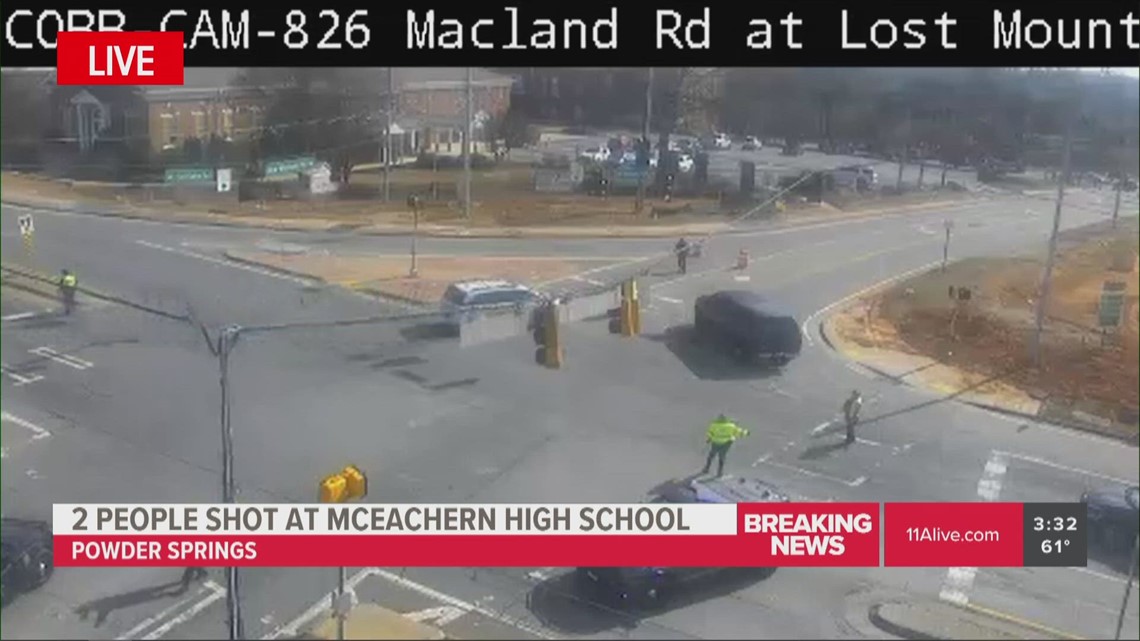 McEachern High School parking lot shooting: Reunification ...