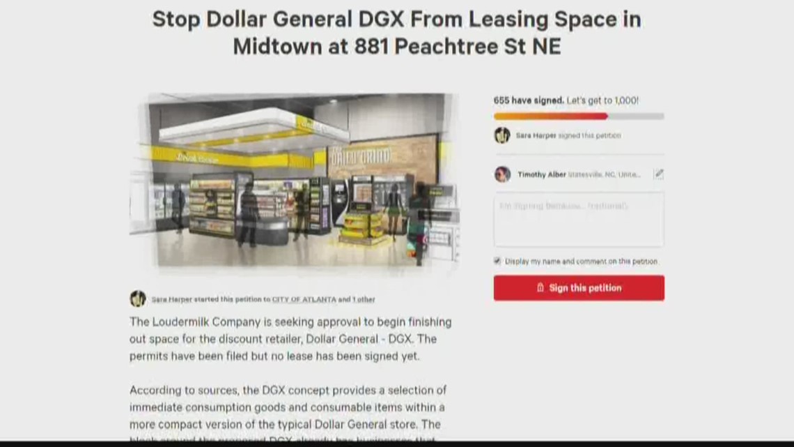 Dollar General's DGX may be coming to Midtown | 11alive.com