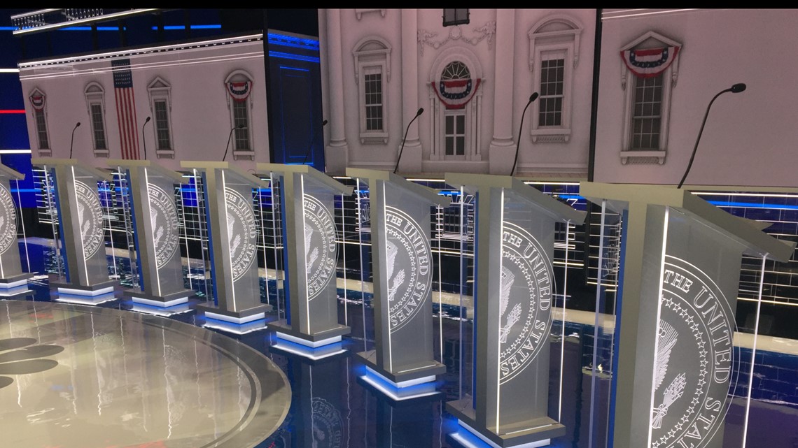 Democratic debate at Tyler Perry Studios: A look inside | 11alive.com