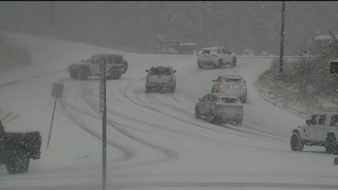 Road conditions deteriorating in parts of Georgia as snow continues ...